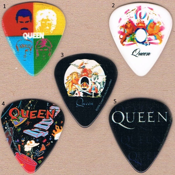 Queen Guitar Picks / Plectrums
